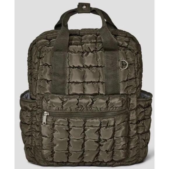wild fable | Other | Wild Fable Olive Green Quilted Mini Backpack With ...